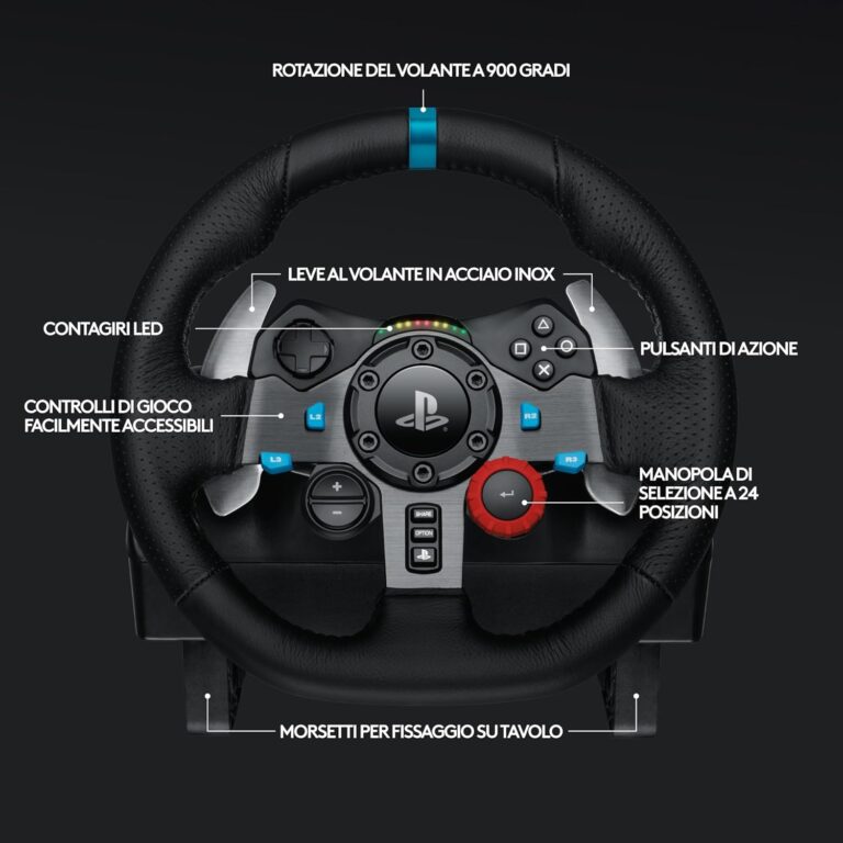 Volante Logitech G29 G920: Il Segreto per Dominare le Corse - BACKdigit.com